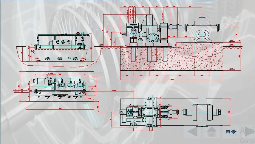Single Layer Back Pressure Steam Turbine Generator Set 300 Kw To 3000 ...