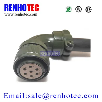 Standard Circular Connector Ms3106 7pin Solder Type Female Plug - Buy ...