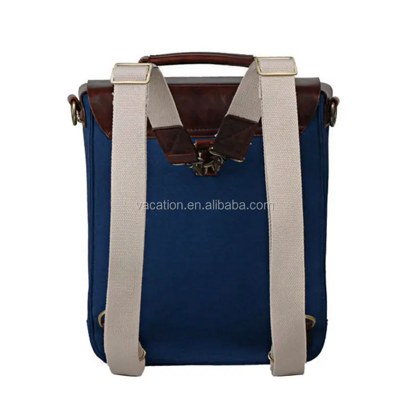 Leather Backpack Without Zipper Made In Guangzhou Huadu Factory - Buy ...