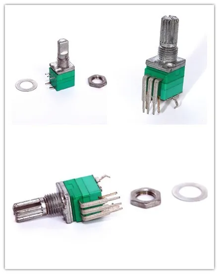 9mm Dual Concentric Shaft Rotary Potentiometer - Military Qualified
