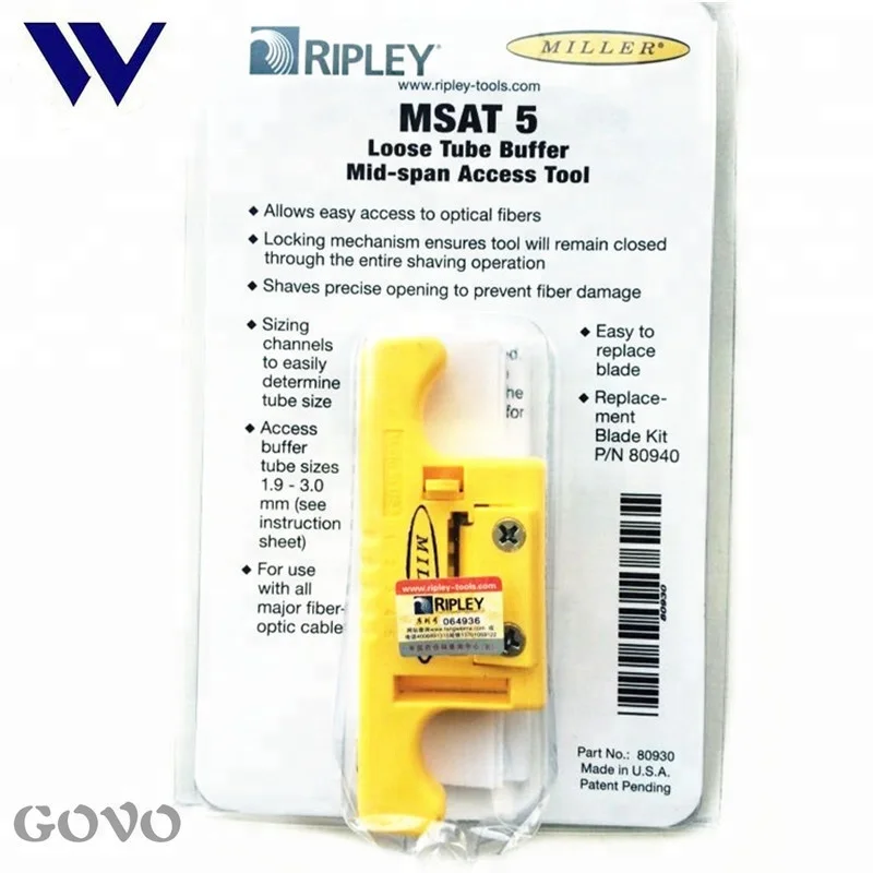 Msat 5 Fiber Optic Loose Tube Buffer Mid-span Access Tool Buffer Tube ...
