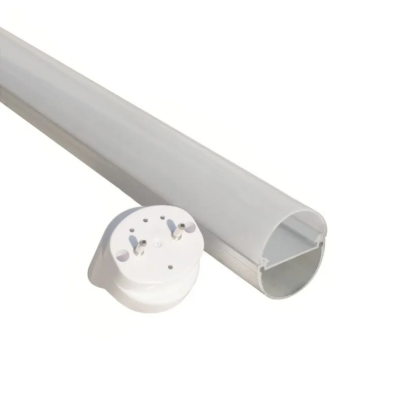 Environmental Protection Material T5/t8/t10 Circular Tube Milky Color ...