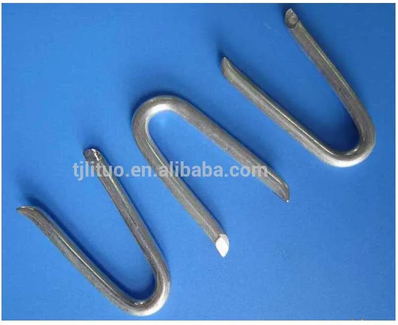U Type Nail Steel Staples - Durable U Shape Curve Nails for Turf, 1/2 ...