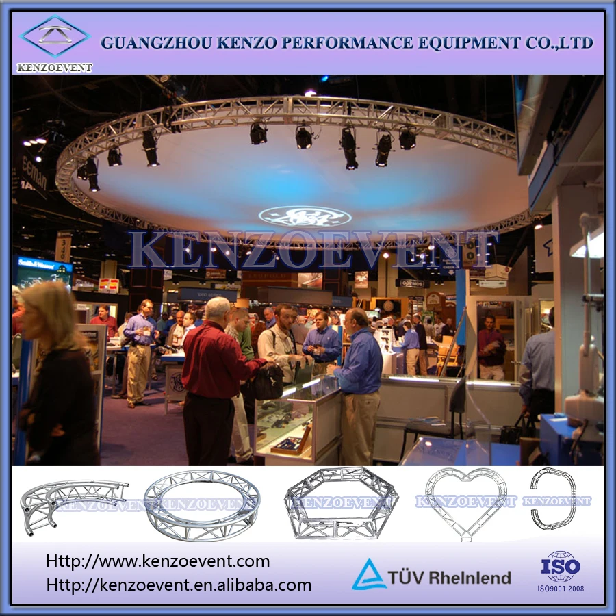 Aluminum Circular/semi Circle Roof Truss - Buy Semi Circle Roof Truss ...