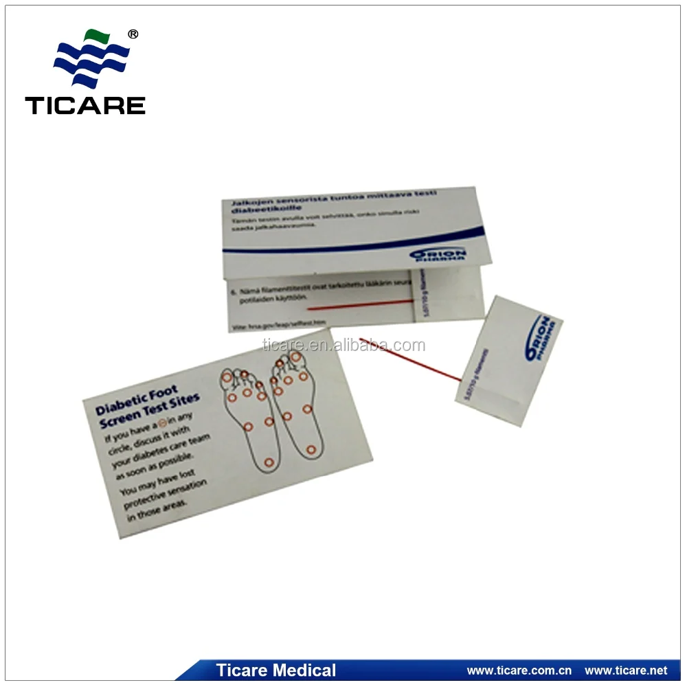 Diabetic Foot Screen Test Monofilament/nylon Monofilament - Buy ...