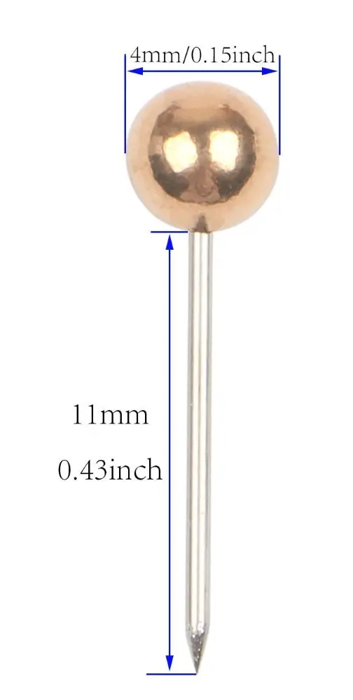 Metallic Push Pins - Durable and Versatile Solutions