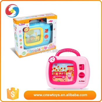 Educational Music Tv Plastic Battery Operated Baby Tv Toys - Buy Baby ...