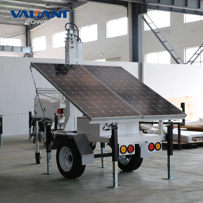 Mobile Portable Solar Trailer - Buy Mobile Portable Solar Trailer,Solar ...