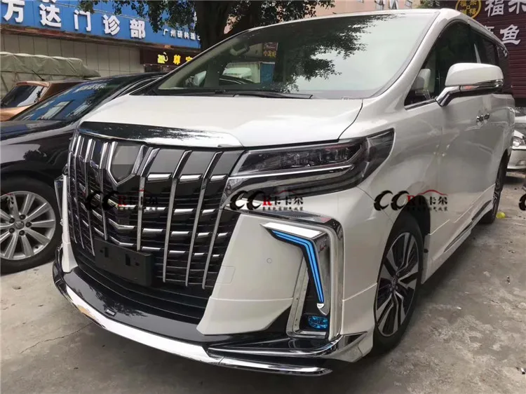 SC Style Front Bumper for Toyota Alphard 2015-2016 | Mona Lisa Body Kit ...