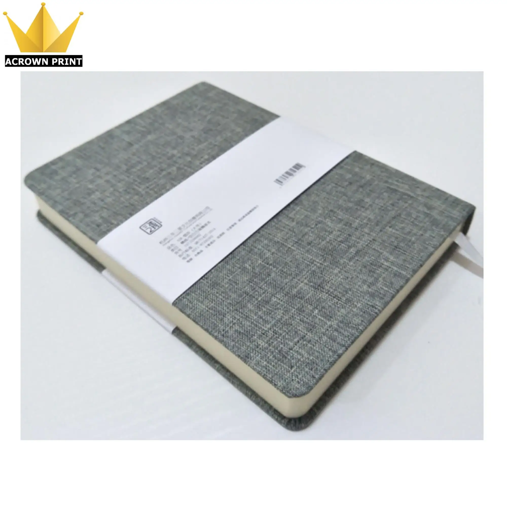 Personalized Cheap Bulk A5 Hardback Canvas Notebook Custom Printing ...