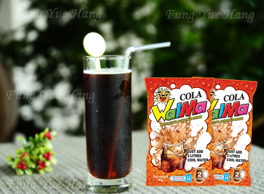 60g Instant Cola Powder Drink Juice Powder - Buy Instant Cola Powder ...