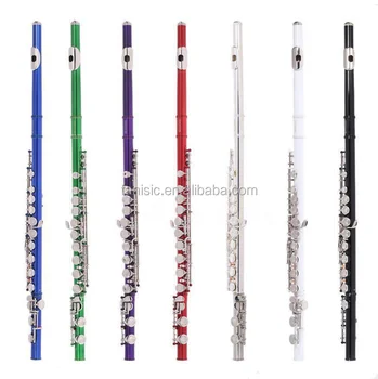 Woodwind Musical Instrument Cupronickel Body 16 Holes Nickel Plated ...