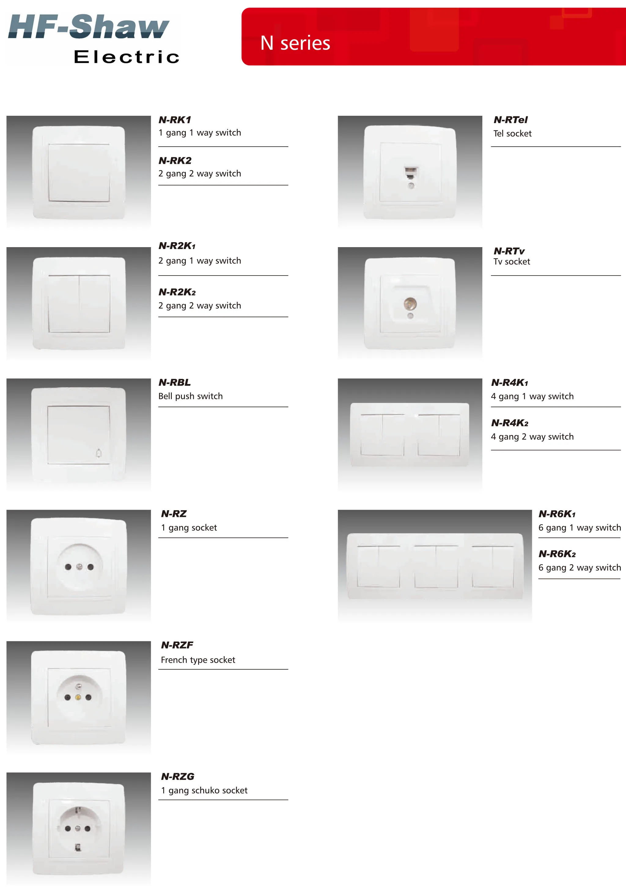 High Quality Push Button Wall Switch Lki Single Control Wall Switch ...