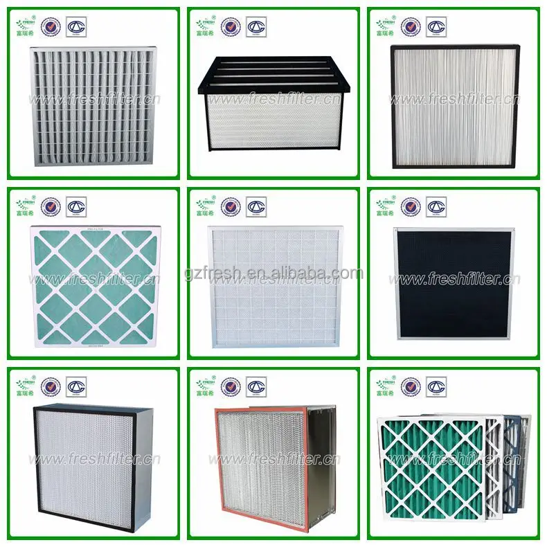 G2 G3 G4 Synthetic Fiber Material Air Filter For Ventilation System ...