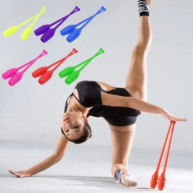 2pcs Rhythmic Gymnastics Sticks - Fun Fitness Equipment for Training ...
