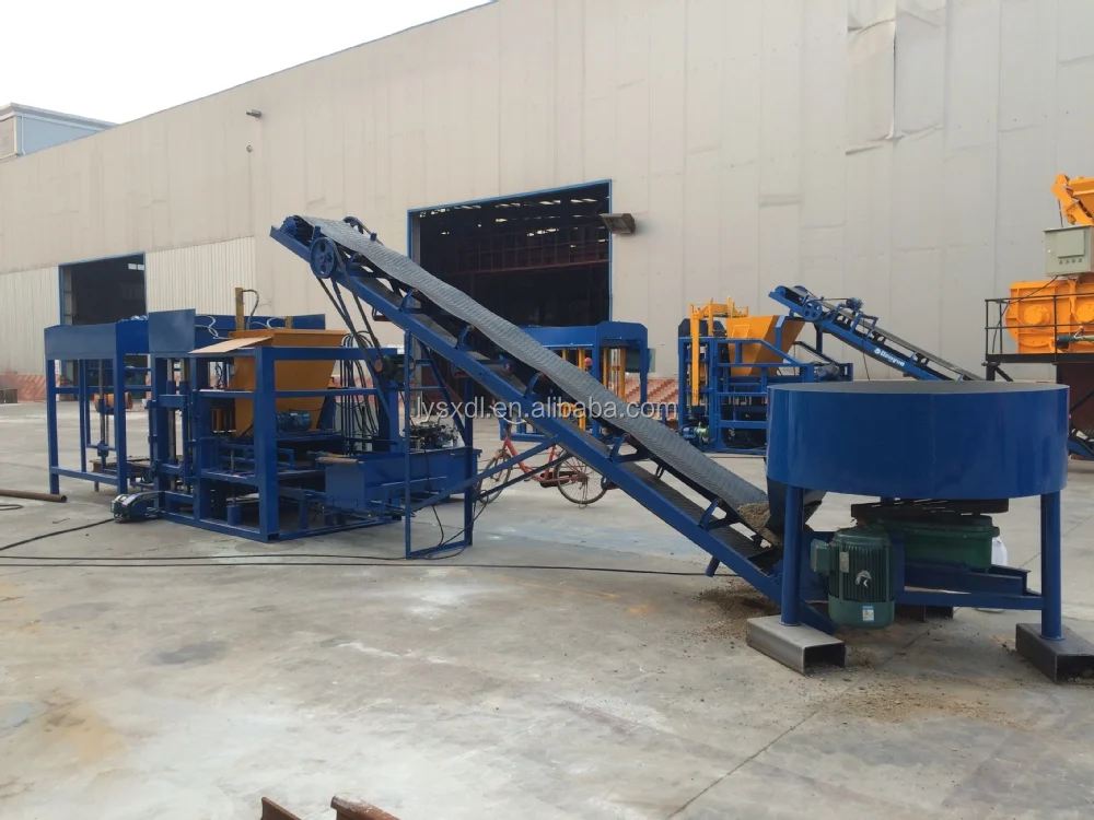 Qt4-25 Rammed Earth Machine,Machine De Blocs Automatique,Chinese ...