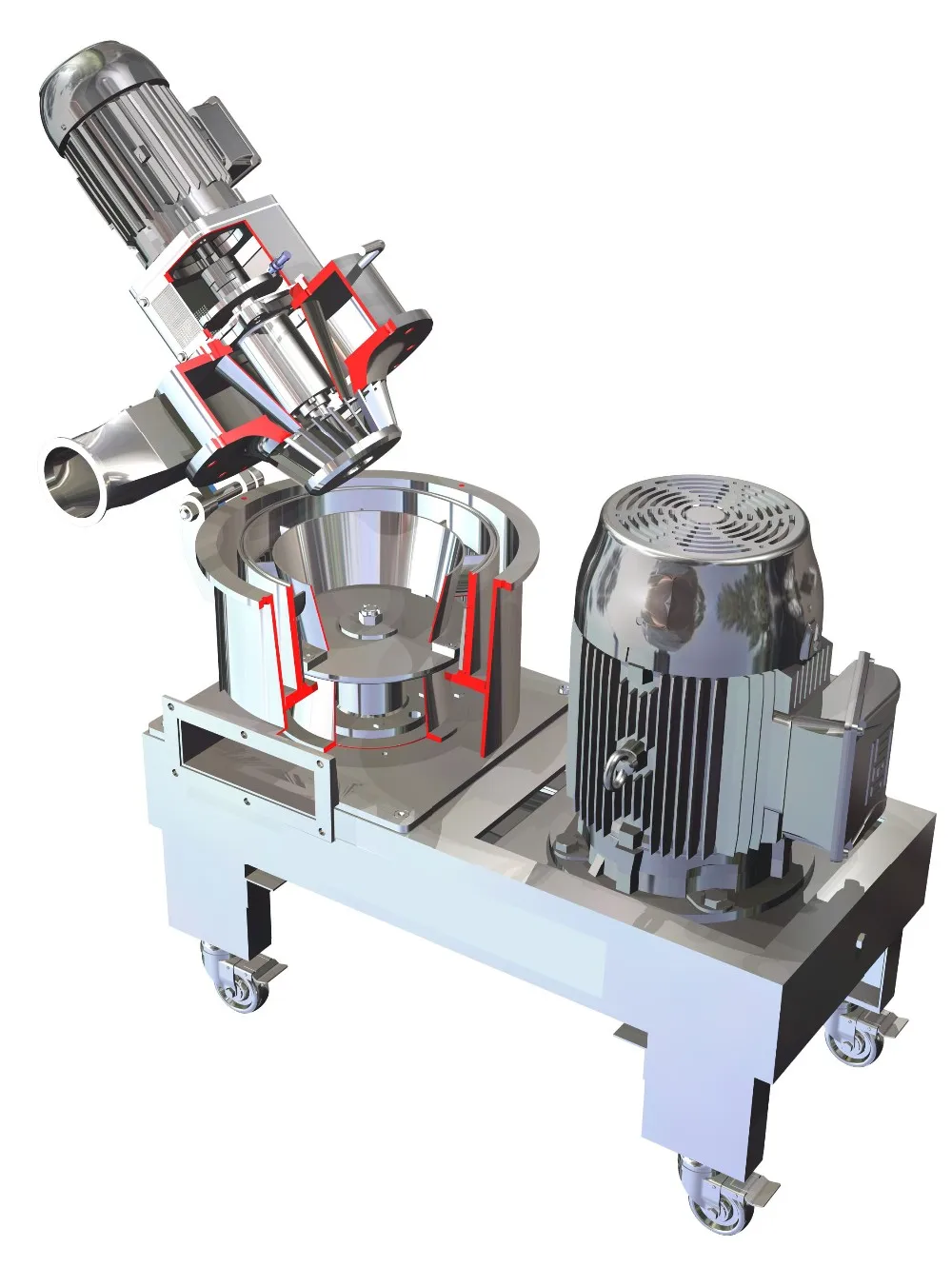 Superfine Powder Pulverizer Impact Mill Pin Mill - SUS304