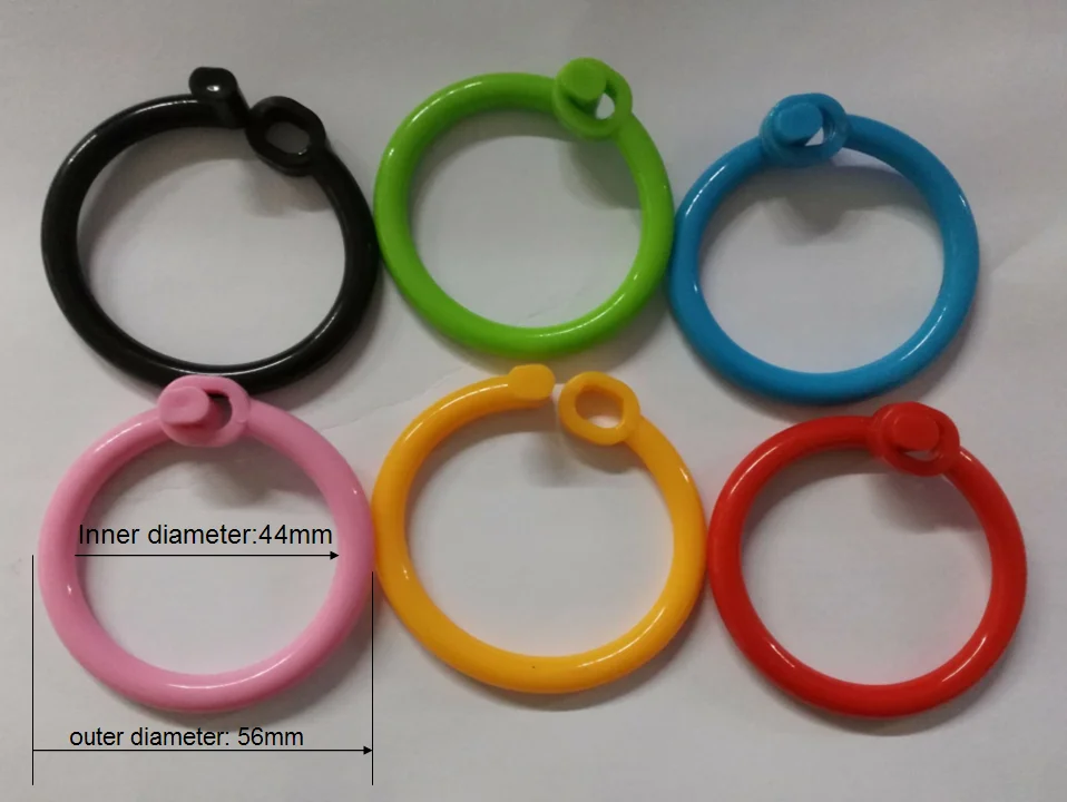 Wholesale 1inch Diameter Plastic Pom Key Rings - Buy Plastic Pom Key ...