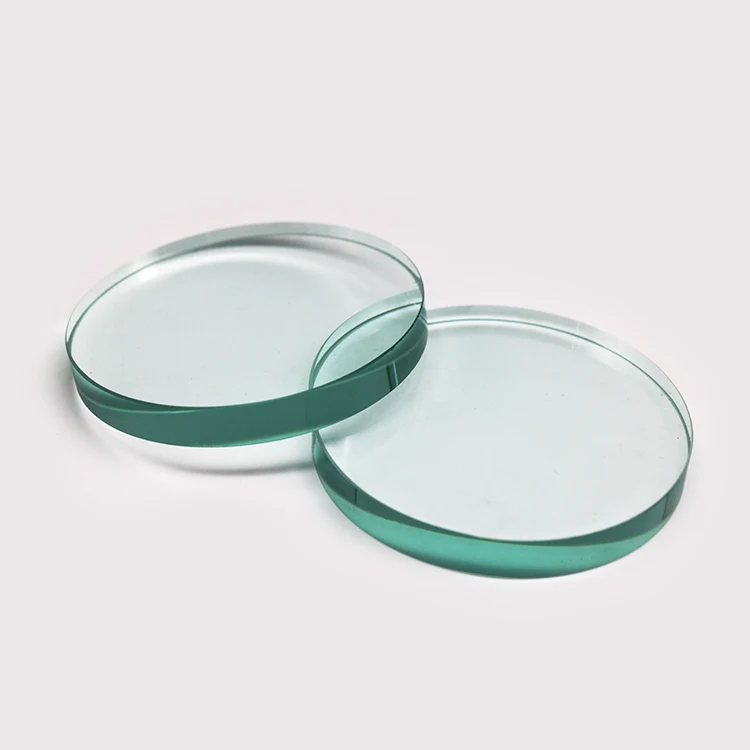 Clear Heat Resistant Tempered Round Glass - Buy Round Glass Discs Plate ...