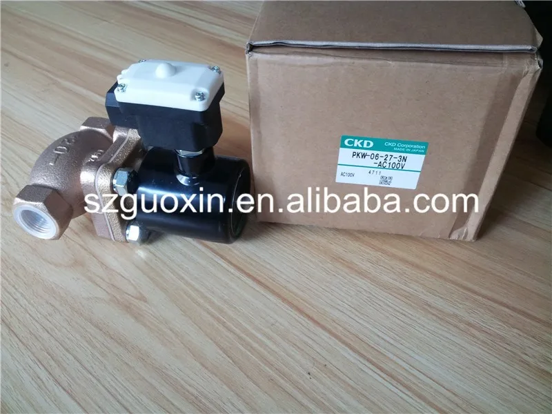 Ckd Pilot Kick 2-port Solenoid Valve For Water Pkw-06-27-3n - Buy ...