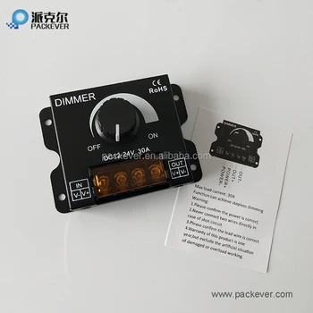Dc 12-24v Ce Rohs 30a Led Light Manual Dimmer - Buy 30a Led Light ...