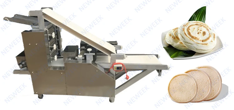 Neweek Automatic Pita Naan Bread Roti Maker Chapati Making Machine ...
