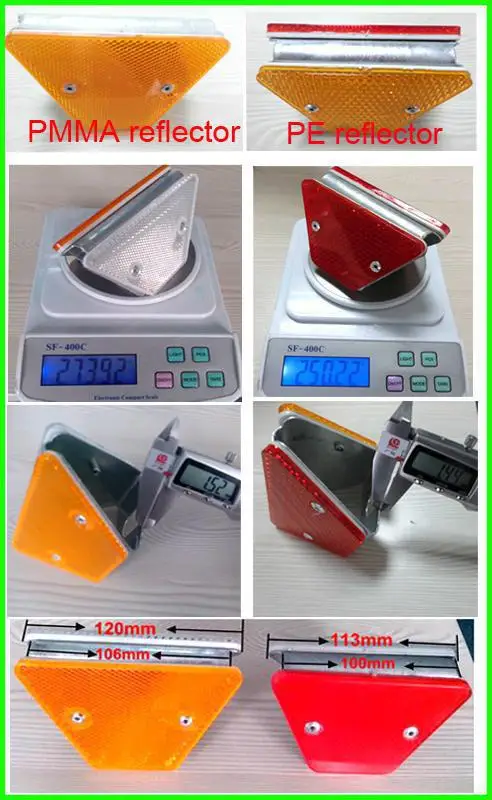 Guardrail Delineator Reflector