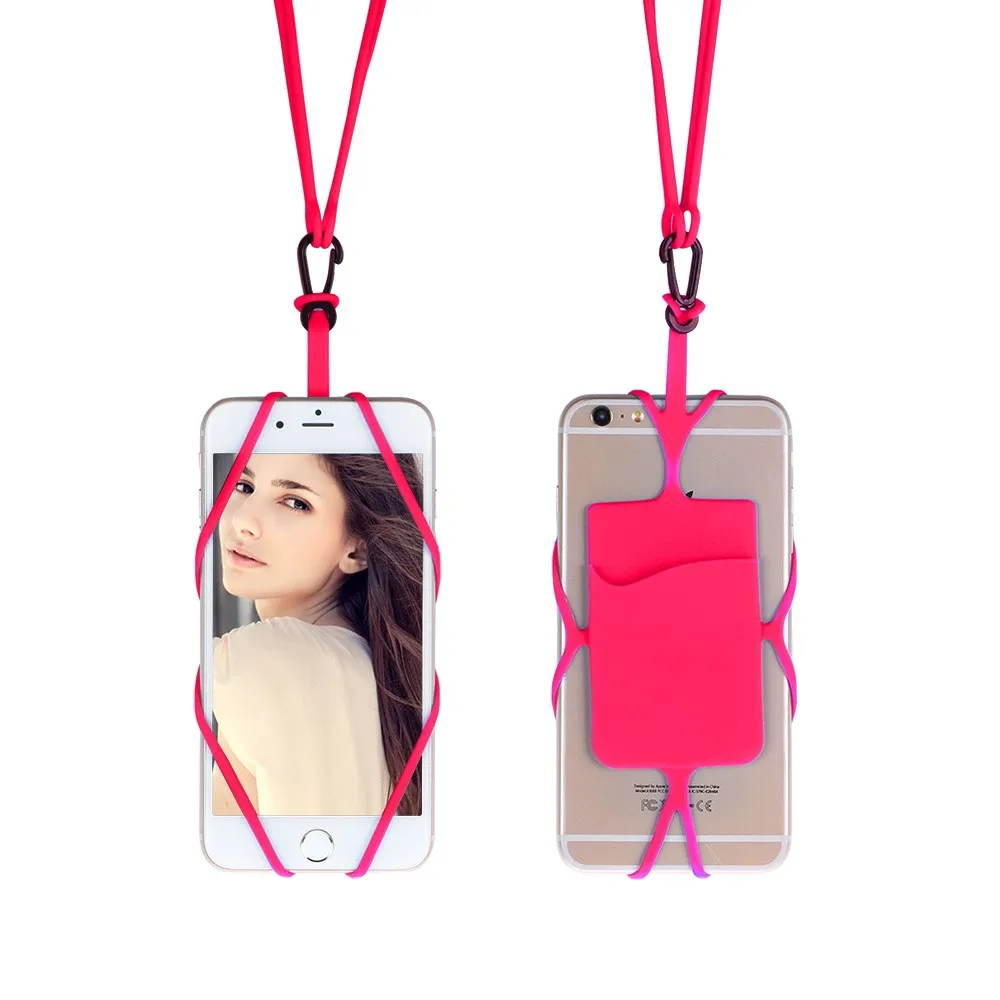 Best Selling Silicone Lanyard Case Cover Sling Necklace Wrist Strap For ...