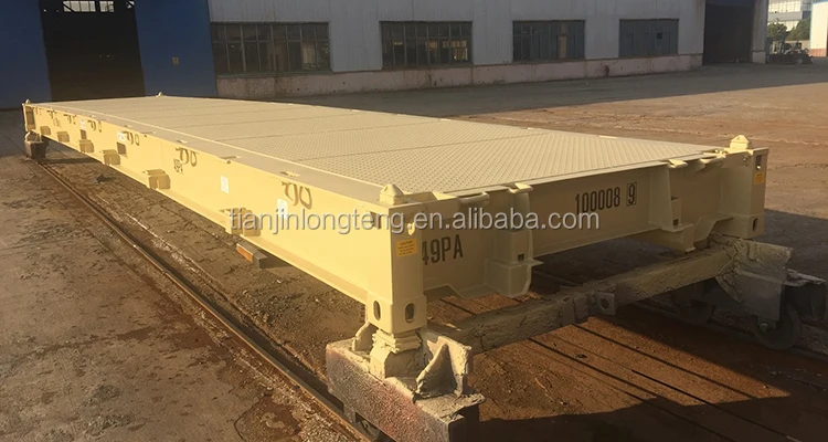 Wooden Or Steel Floor Bolster 40ft Platform Container - Buy 40ft ...