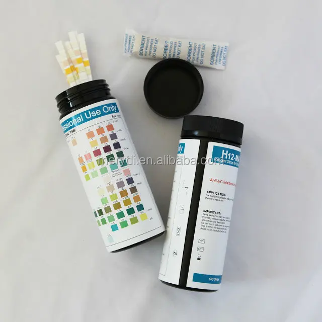 Urinalysis 12 Para Reading By Analyzer&visual Urine Test Strips - Buy ...
