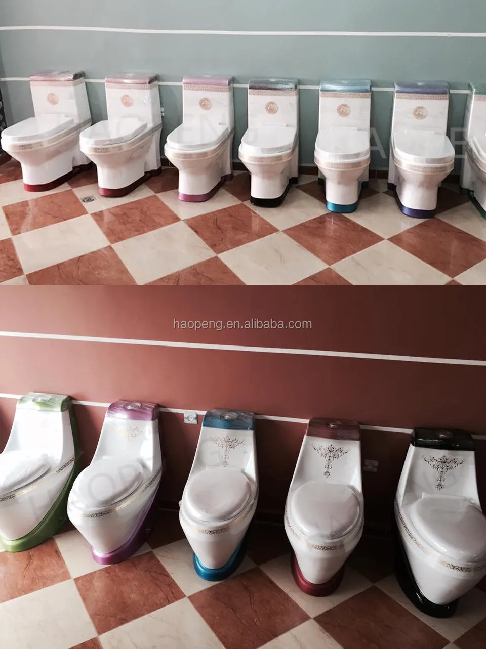 Iraq Bathroom One Piece Washdown Flush Toilets - Buy Flush Toilet ...