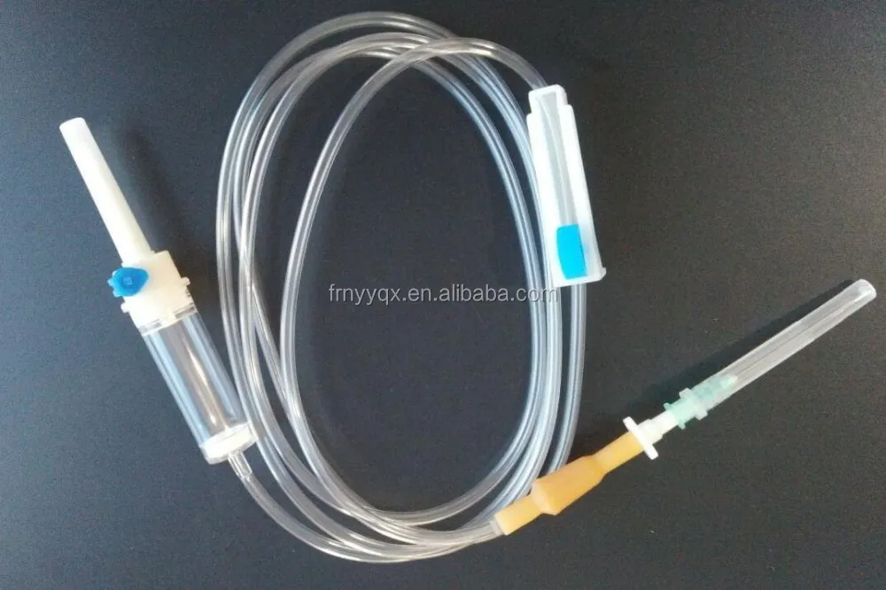 Disposable Iv Infusion Set Luer Slip With 21g Needle Y Site Injection ...