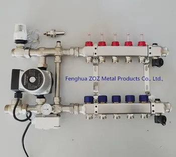 Manifolds For Radiant Floor Heating Distribution System - Buy Radiant ...
