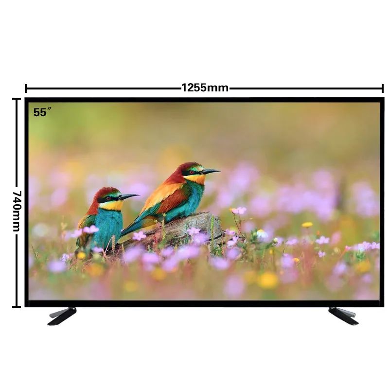 Wholesale China 55 Inch 4k Led Tv Flat Screen Smart Televisions With ...