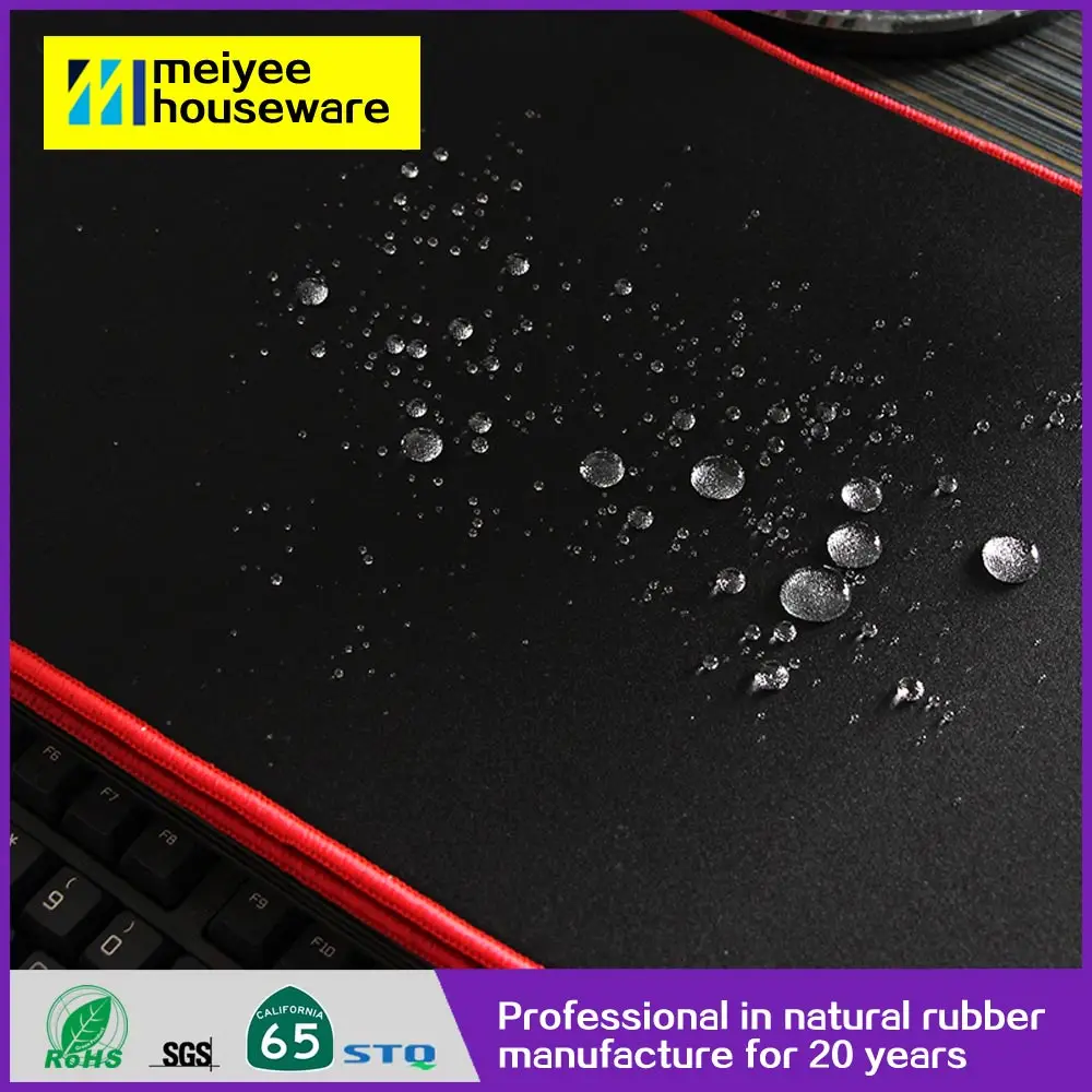 High Quality Custom Design Polyester Rubber Full Print Extend Mouse Pad ...