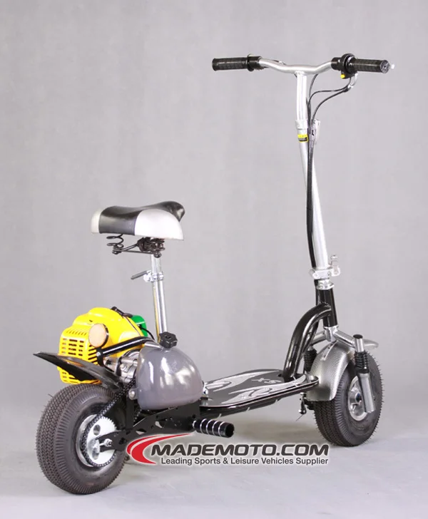 2 Stroke Portable Mini 49cc Gas Scooter Stand Up - Buy Gas Scooter,2 ...
