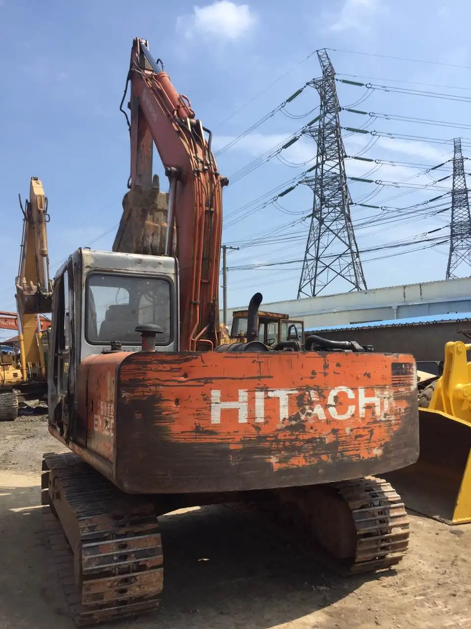 Used Hitachi Ex120-1 Excavator Made In Japan/ Original Ex120-3/120-1/ ...