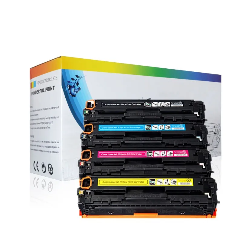 High Quality Premium Toner Cartridge Cf540 Cf541a For Laser Printer ...