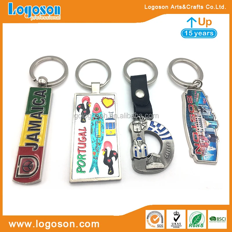 Custom Mexico Tourist Keychains - Puerto Vallarta Sea Horse Bling