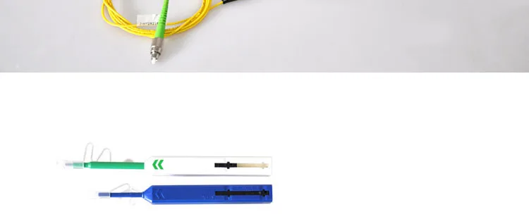 Handheld Video Optical Fiber Connector Inspection Probe with Cleaning ...