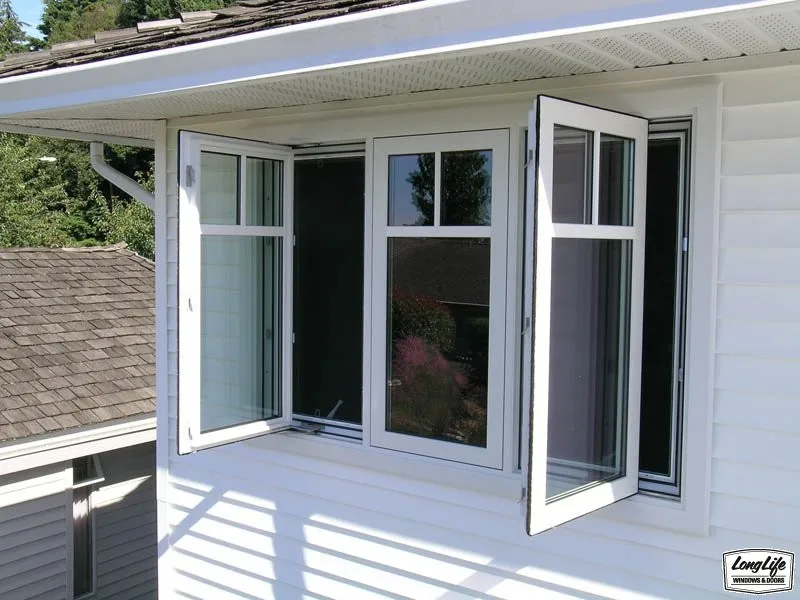 Arch Aluminum Window 3 Panel Triple Aluminium Casement Window With ...