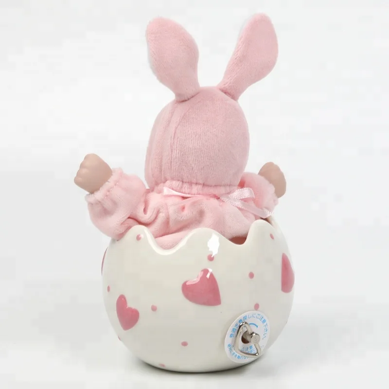Portable Hand-made Shake Head Porcelain Doll Music Box - Buy 2019 ...