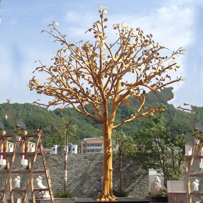 Outdoor Villa Garden Decoration Metal Art Statue Life Size Bronze Gold ...