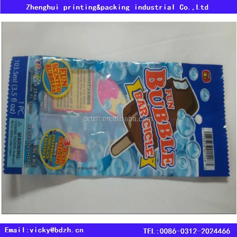 Custom Ice Cream Paper Wrapper - Buy 2014 Best Price 6 Color Printing ...