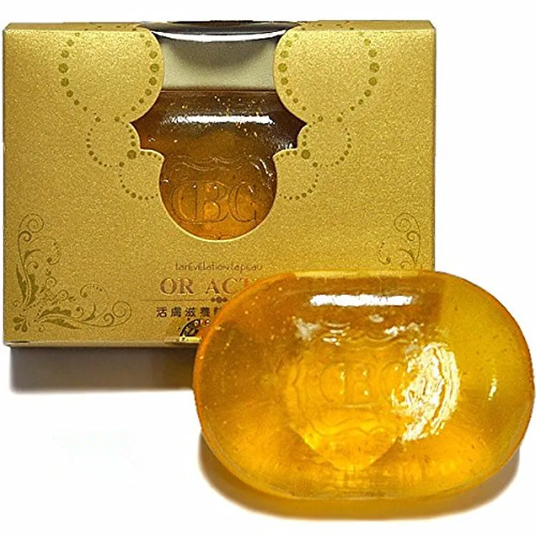 24k Gold Organic Handmade Skin Whitening Cleaning Soap - Buy Whitening ...