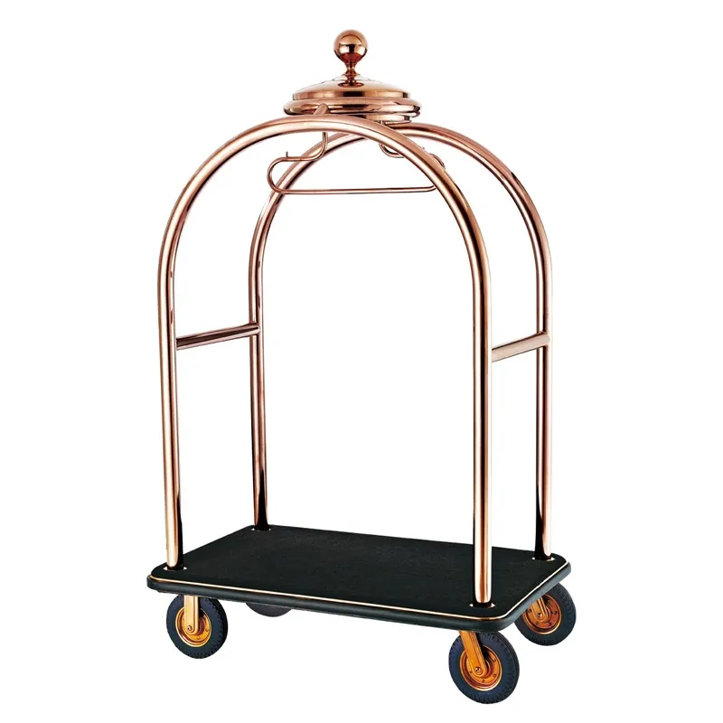 Gnf Luxury Hotel Bellman Luggage Trolley Cart Lobby Service Trolley ...