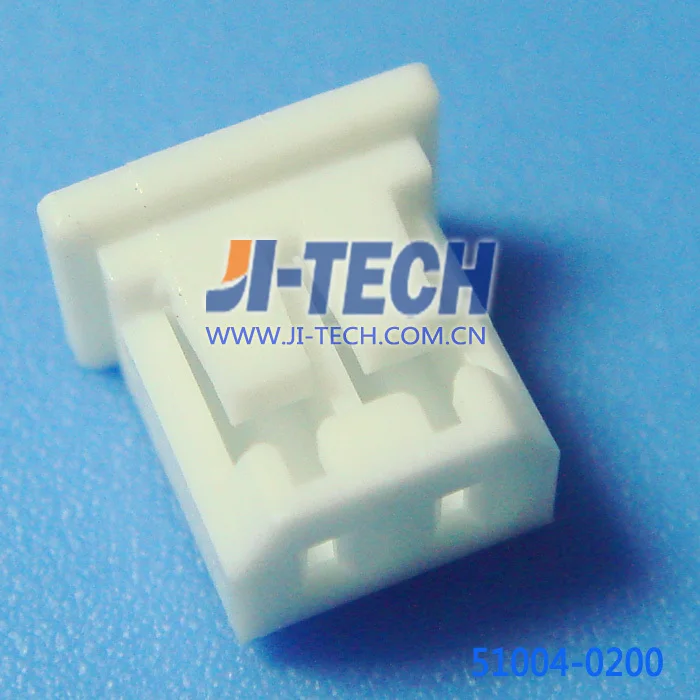 Molex 2.0毫米脚距 2 针 51004 系列 51004-0200 外壳线到板连接器| Alibaba.com