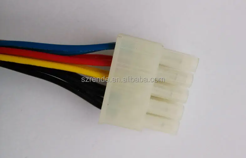 Molex 10 Pin Wire Harness Multi Core Cable For Medical Machine Internal ...