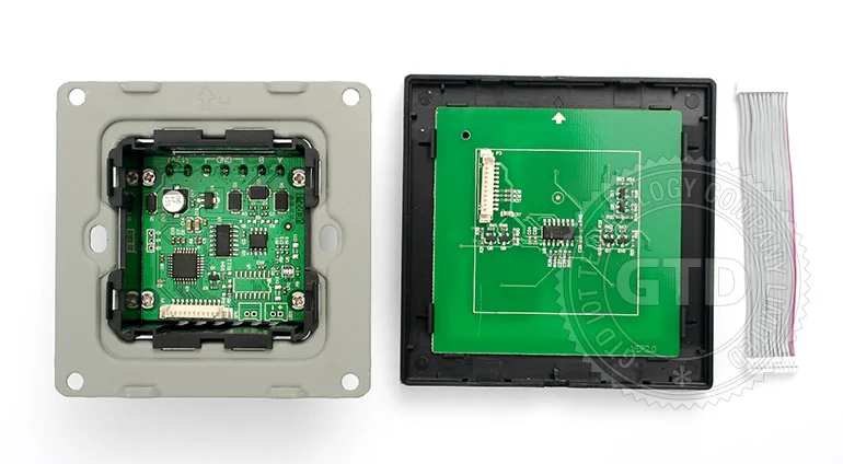 3 Way Touch Switch Rs485 Modbus Protocol Smart Hotel Room Control ...