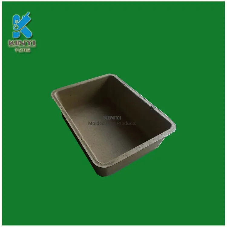Biodegradable Cardboard Tray Sugarcane Pulp Wet Pressing Corrugated ...
